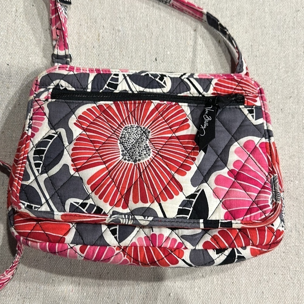 Vera Bradley Cherry Blossoms Small Crossbody Purse Ex… - Gem